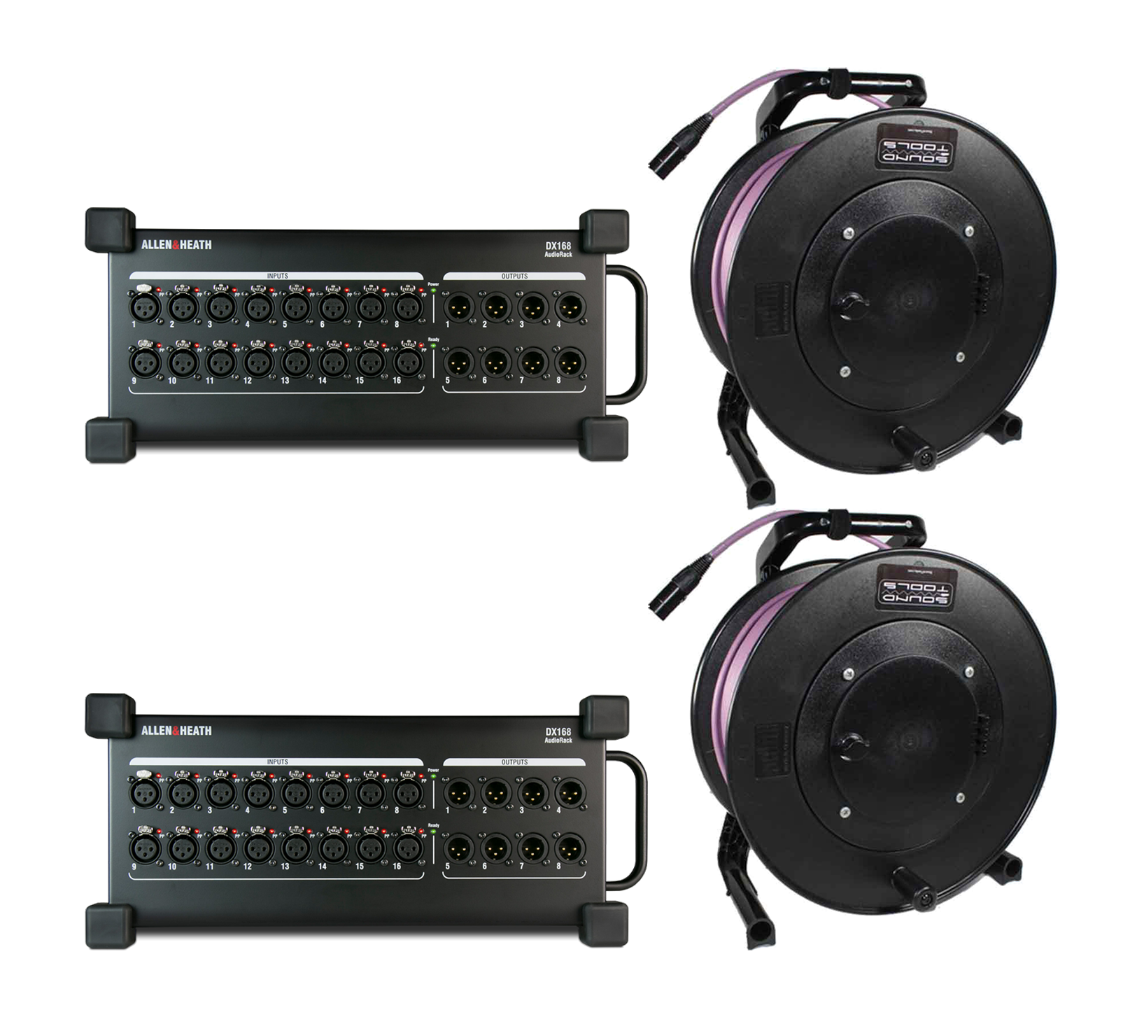 Allen & Heath 96KHz Digital Audio Snake System 32 Inputs 16 Outputs